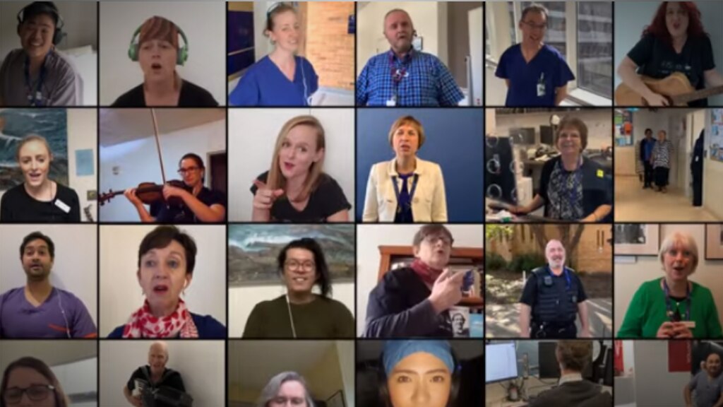 Royal Melbourne Hospital's Scrub Choir share the joy of song - ABC listen