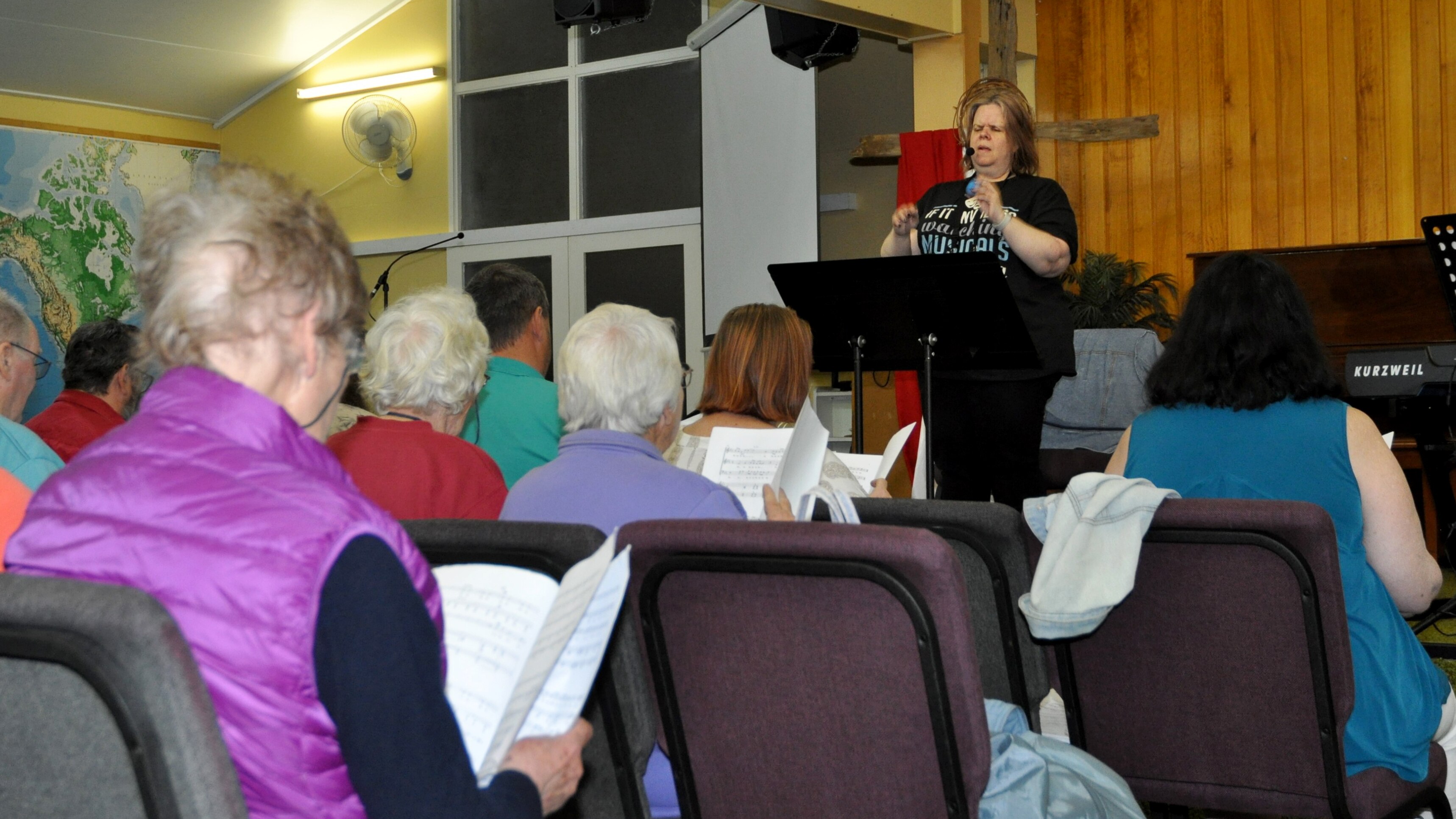 Conducting a choir using braille music - ABC Classic