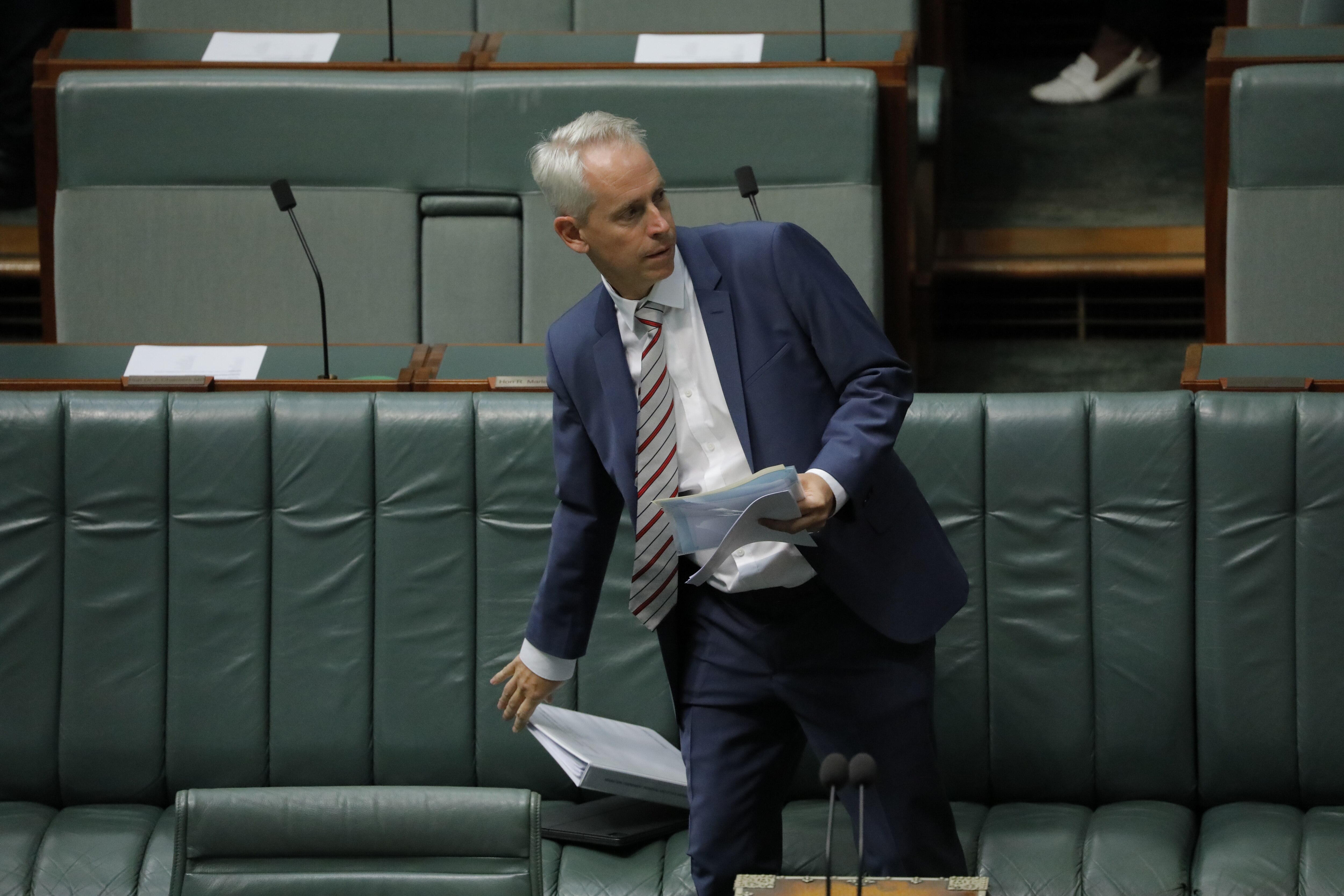 Andrew Giles, the former refugee lawyer, finds himself in a rush to ...