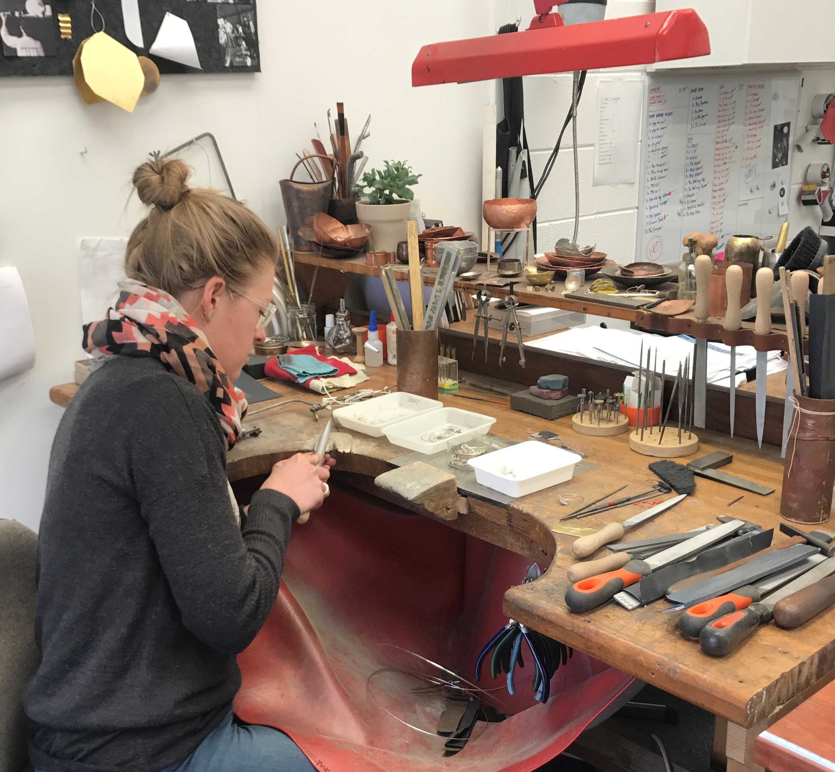 What does a silversmith do? Take a peek inside the studio of Canberra ...