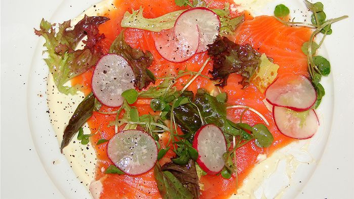 Cold Smoked Ocean Trout Salad - ABC News