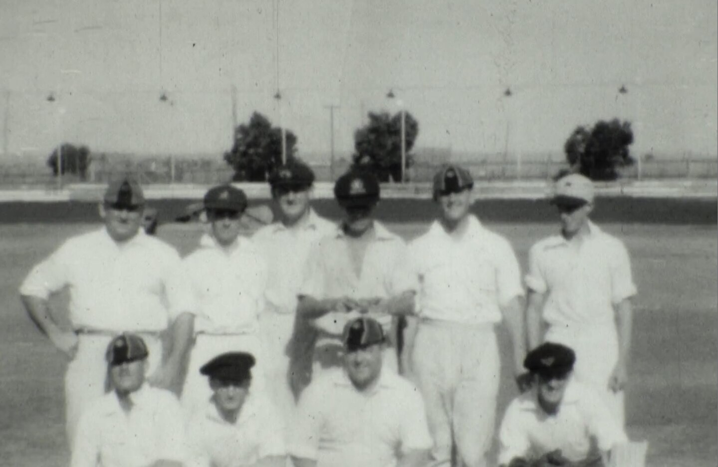 Roy Paxton captured the first ever footage of a cricket game at the ...