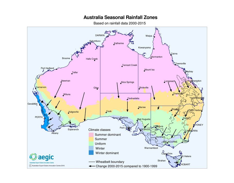Australian climate zones move significantly since 2000 - ABC News