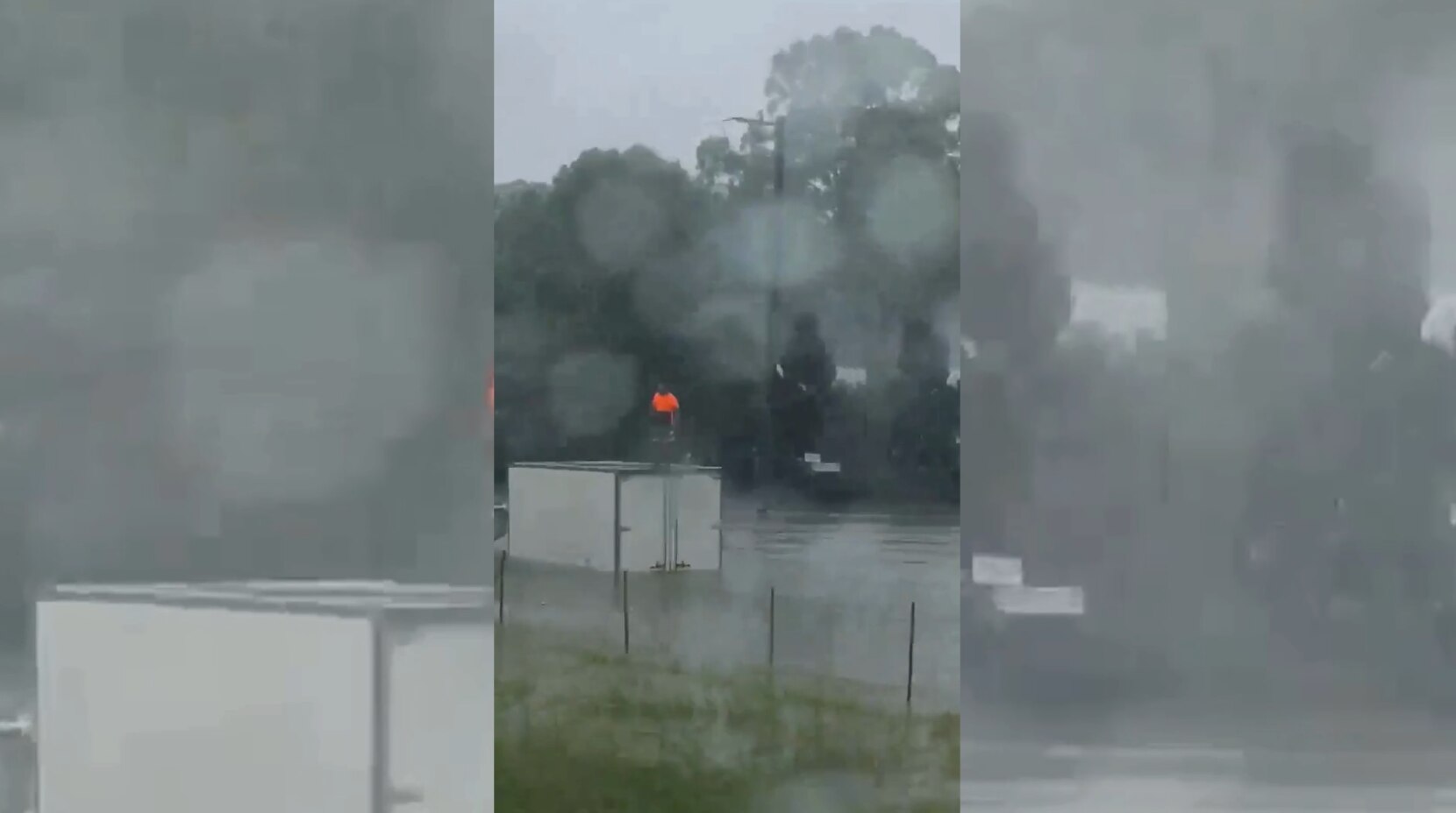 Truck flooded in Morayfield - ABC News
