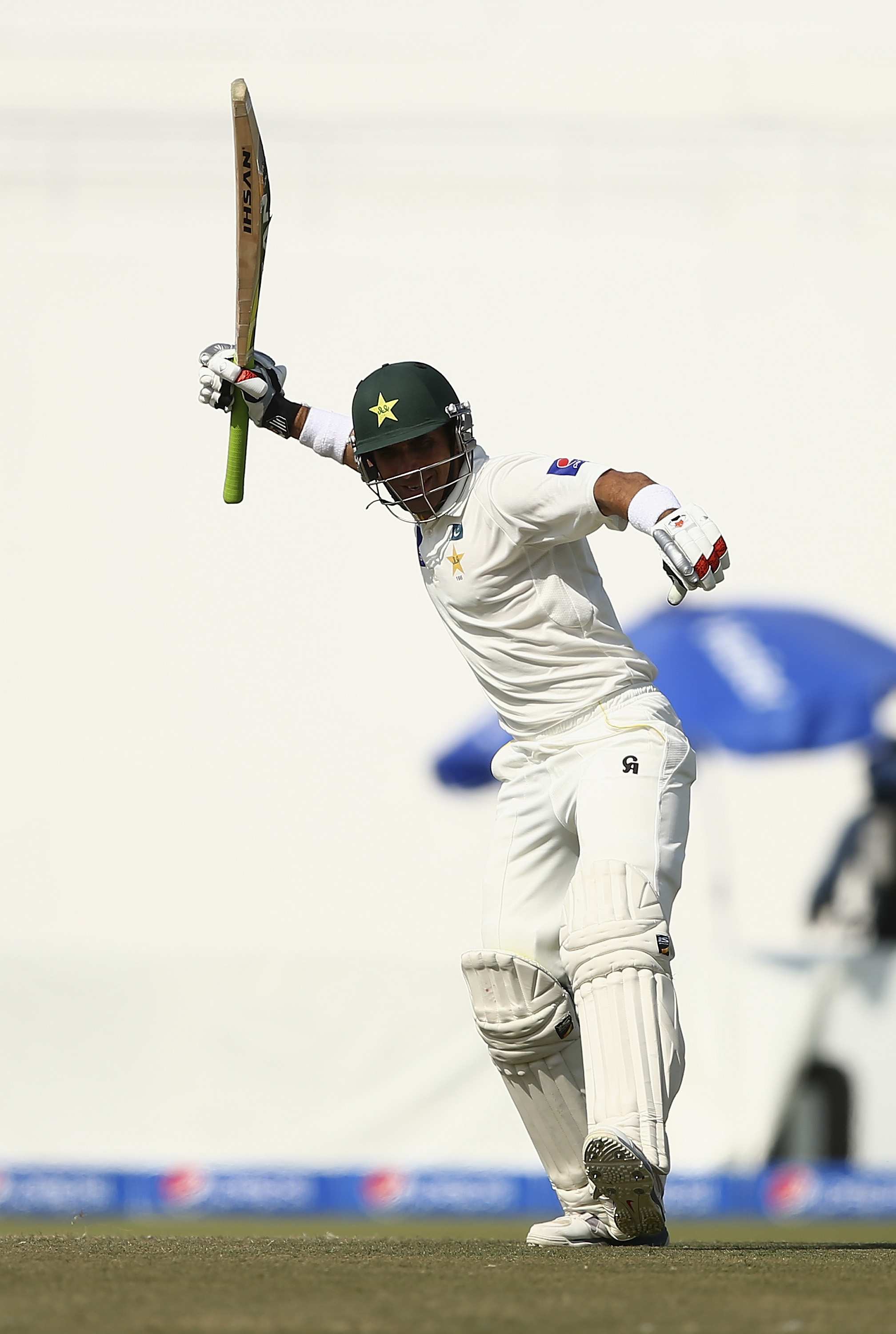 Misbah-ul-Haq's equal-fastest century in Test cricket puts Pakistan in ...