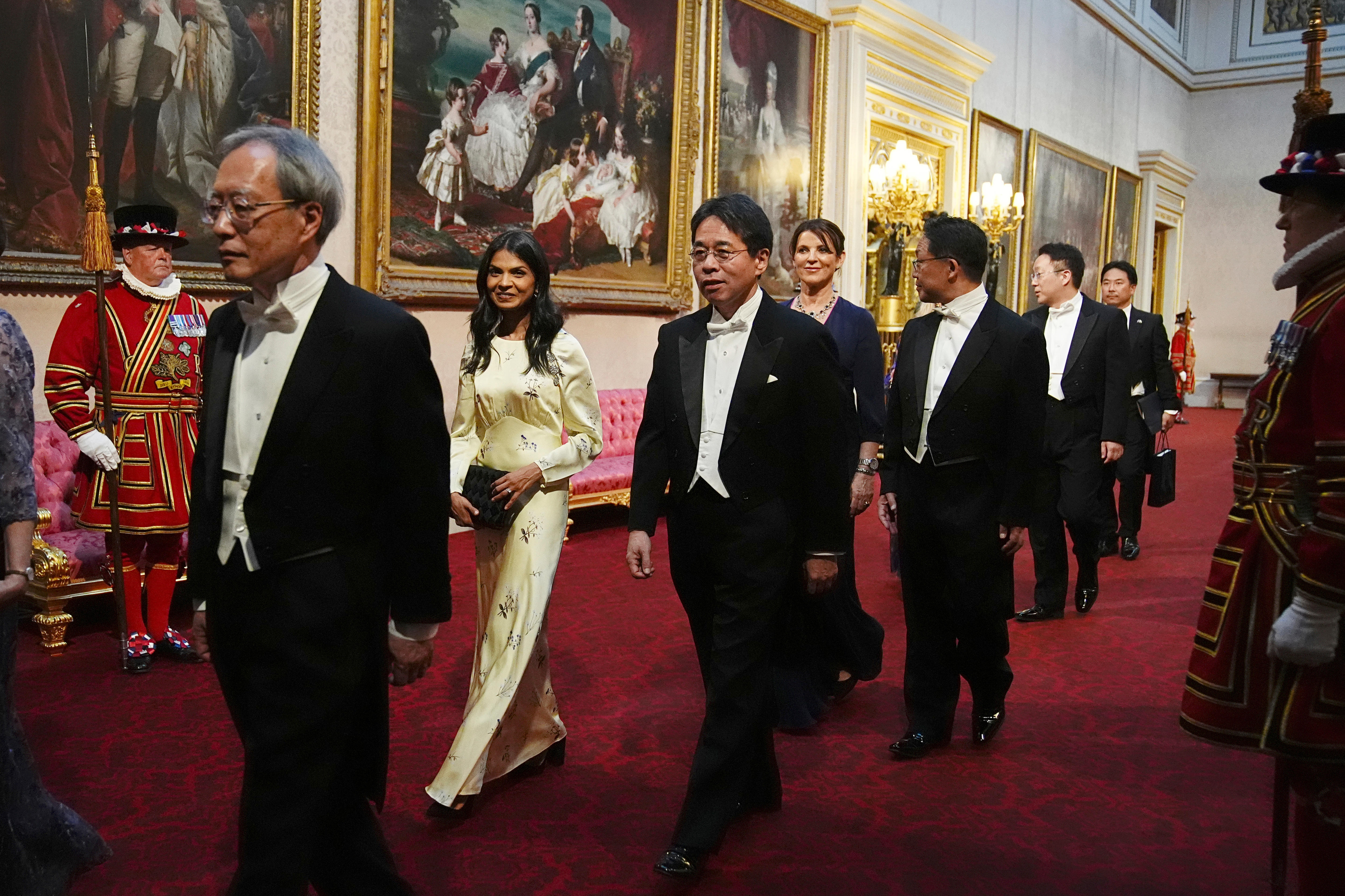 Inside the UK's state banquet hosted by King Charles in honour of Japan ...