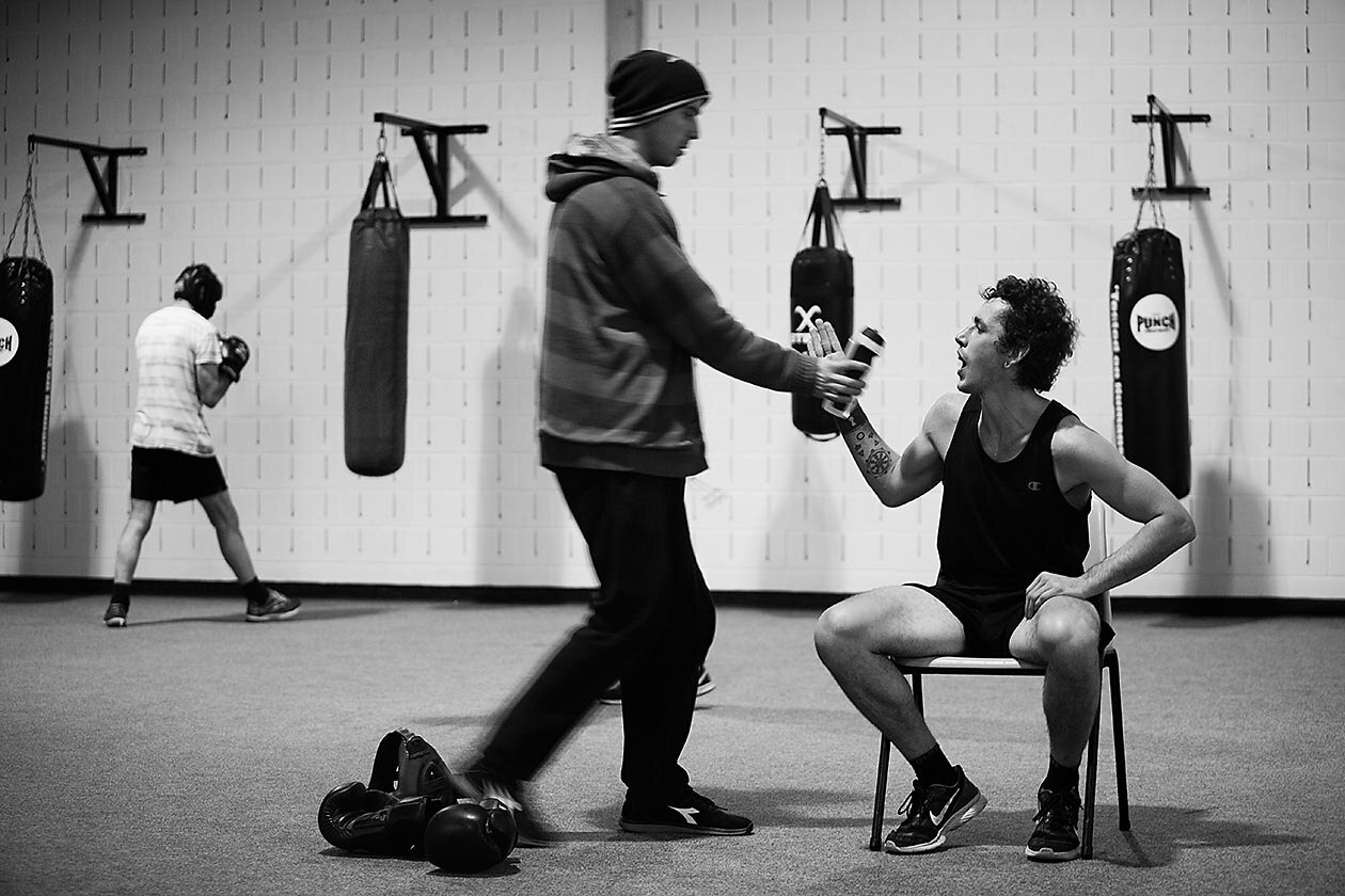 The boxing gym: a diversity of people fighting their own fight - ABC News