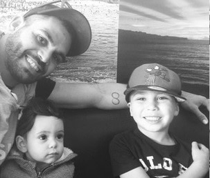 Rabbitohs captain Greg Inglis reveals secret son Riley on Father's Day ...