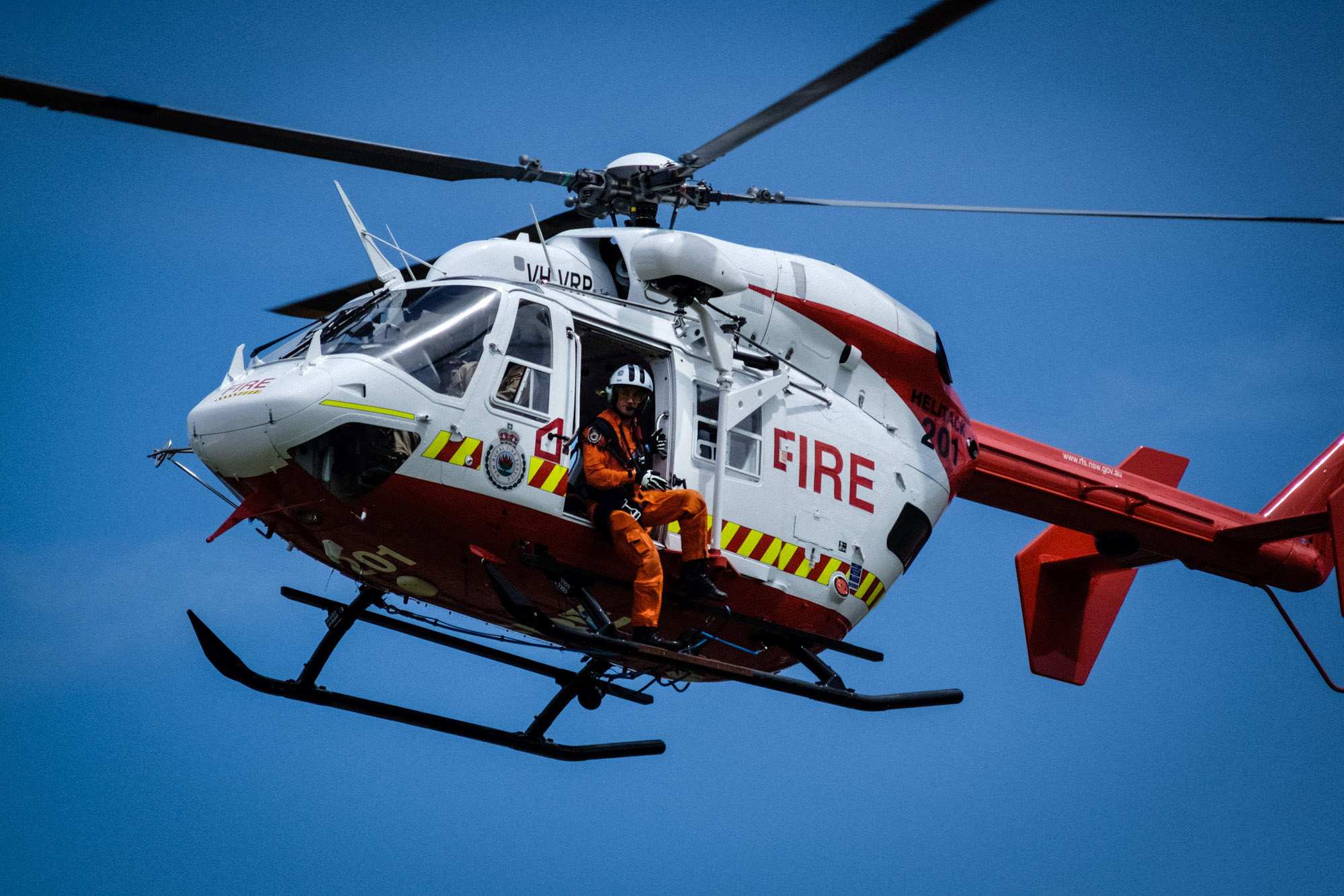 Air-crane joins the Rural Fire Service armoury in preparation for ...
