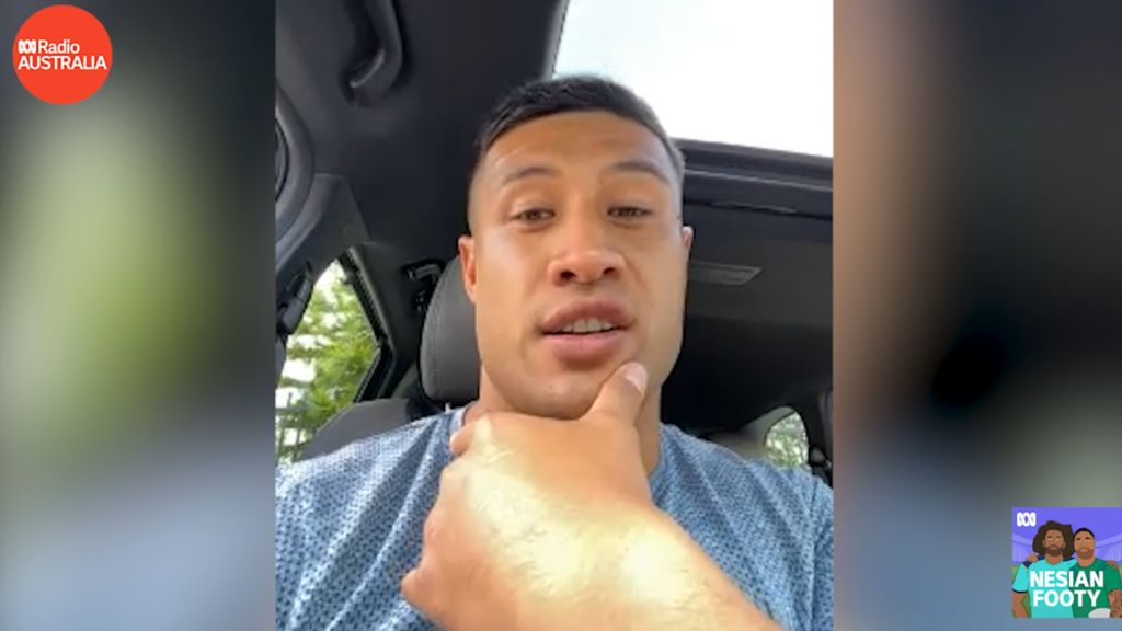 A clip from Fa'amanu Brown's interview ABC podcast Nesian Footy. - ABC News