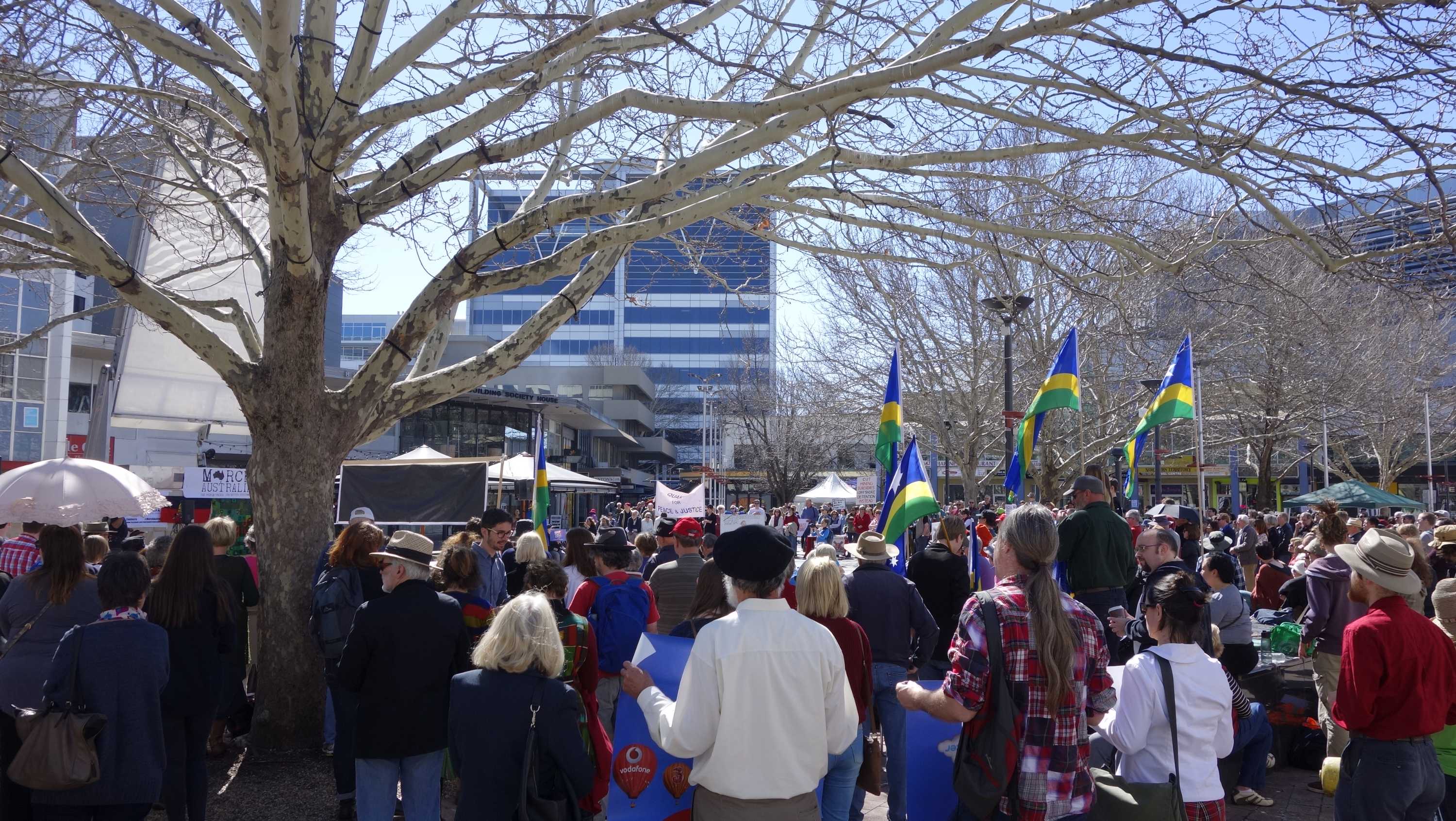 March Australia protesters rally against the Abbott Government in ...