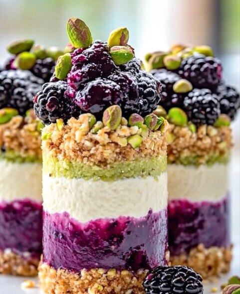 Lisa Mead shares her Pistachio & Blueberry Parfait recipe - ABC listen