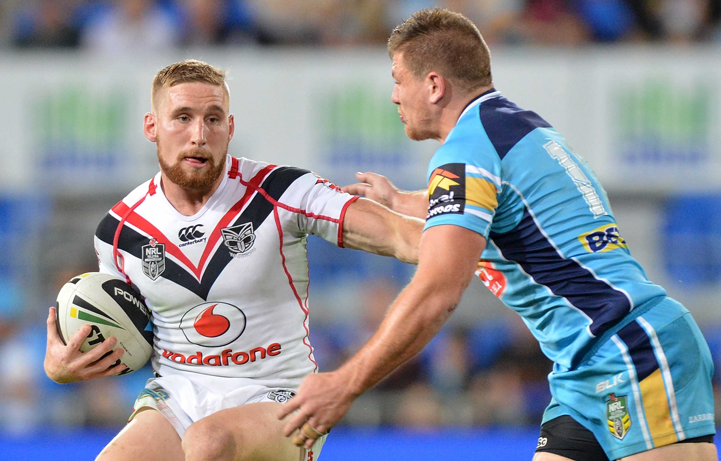 Sam Tomkins to miss six weeks of Warriors' NRL season with knee injury ...
