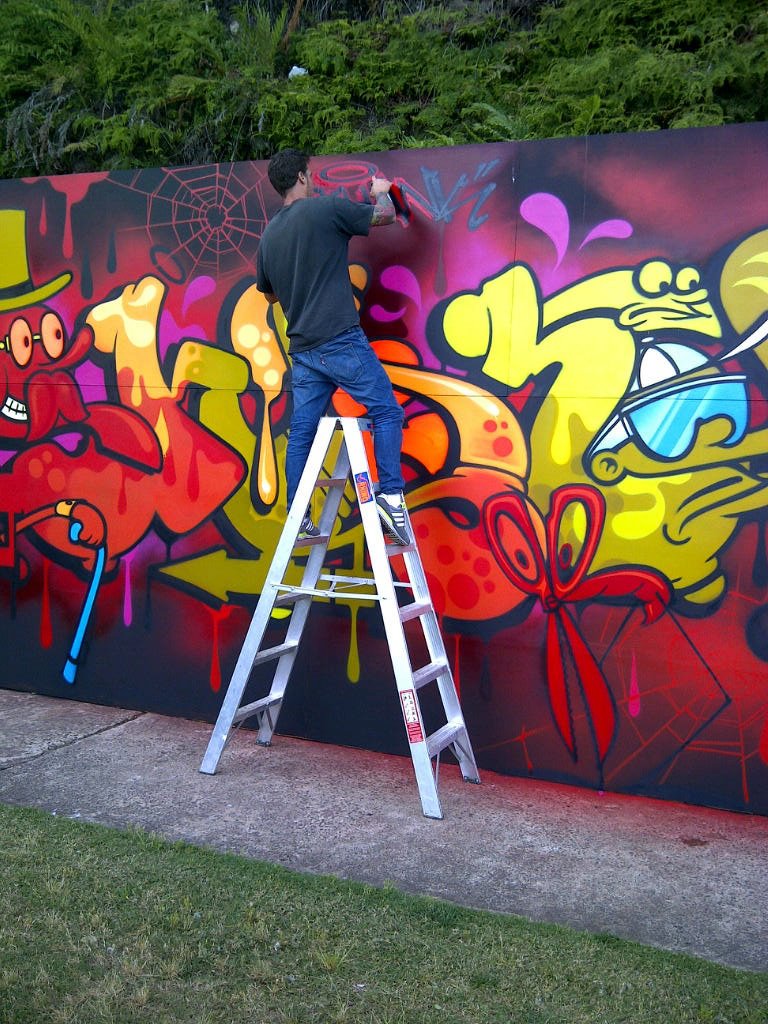 Pick Producer Graffiti Art