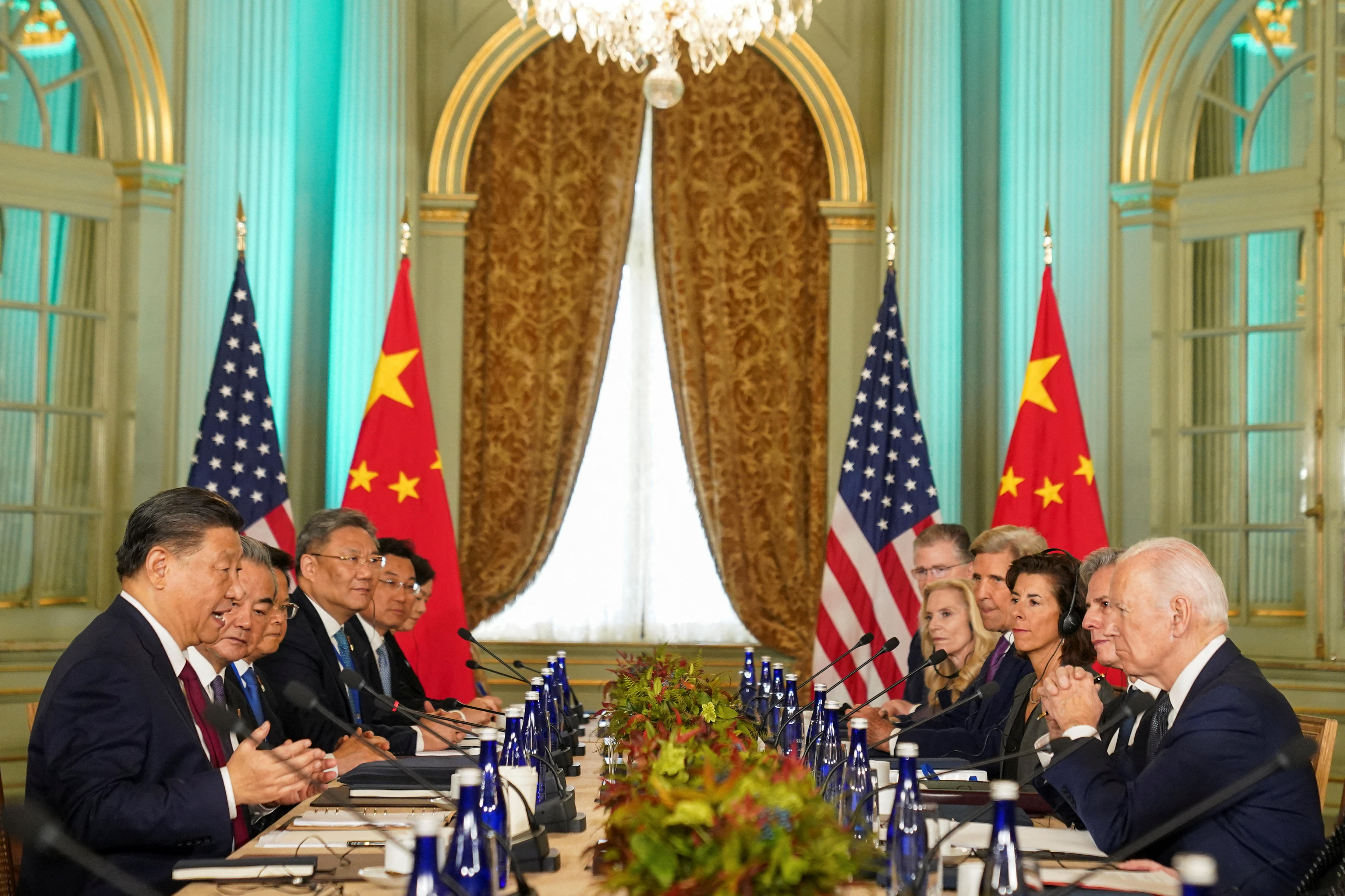 Xi Jinping and Joe Biden meet on sidelines of APEC summit to discuss ...