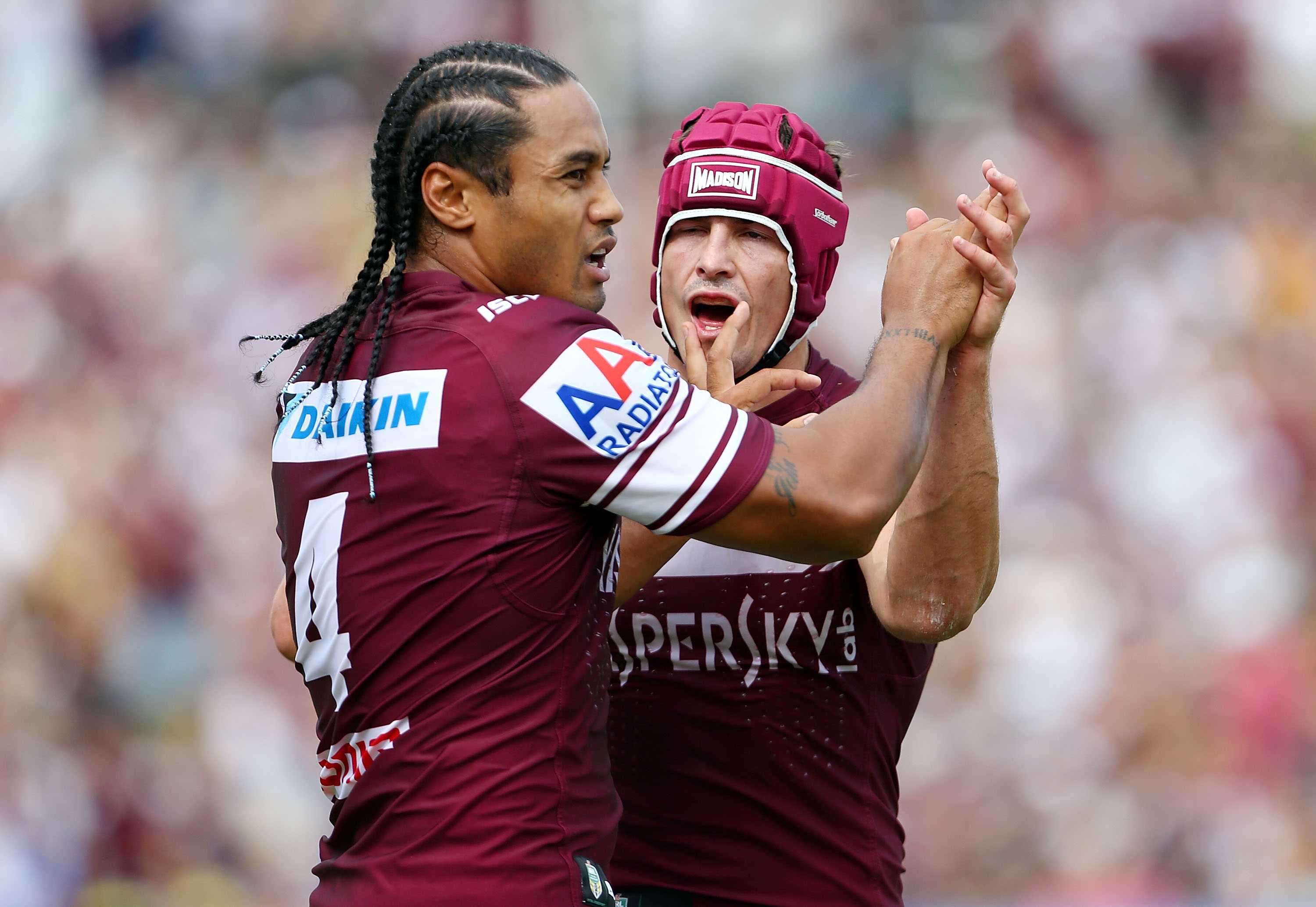 Manly Sea Eagles beat Parramatta Eels 22-18 in NRL clash at Brookvale ...