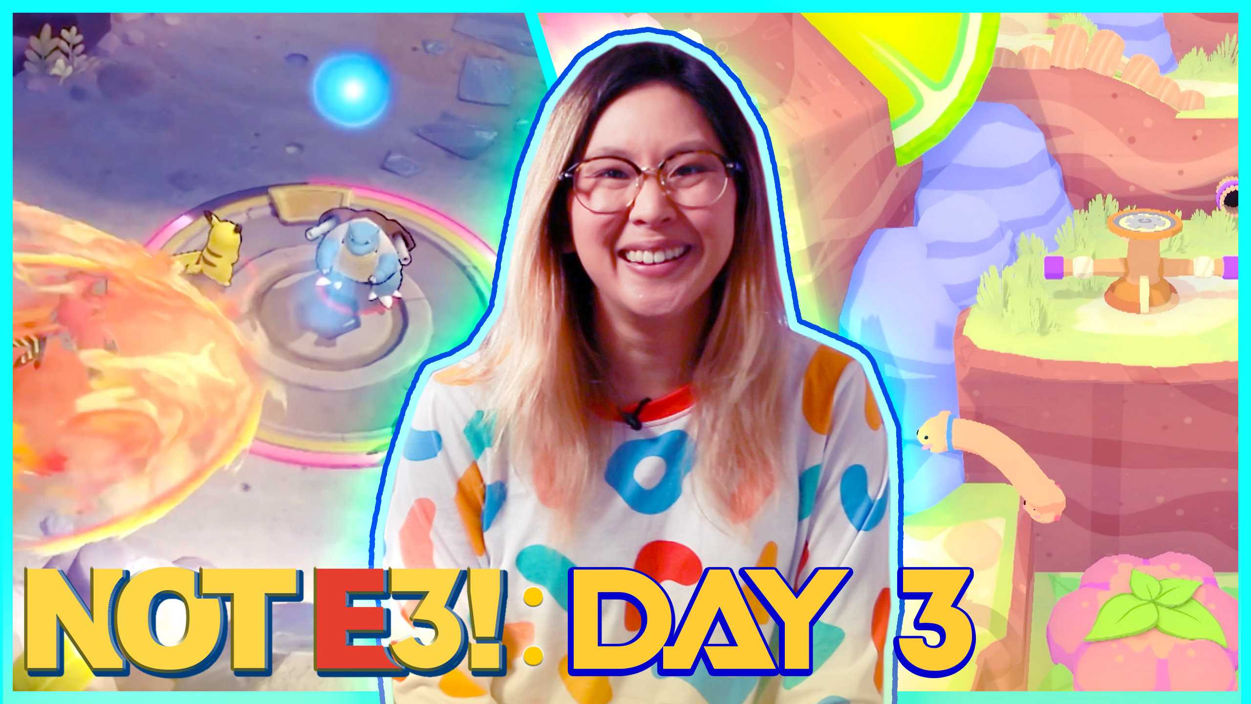 Not-E3 Day 3: Rad Hits The Show Floor To Get Hands On with Games! - ABC ME