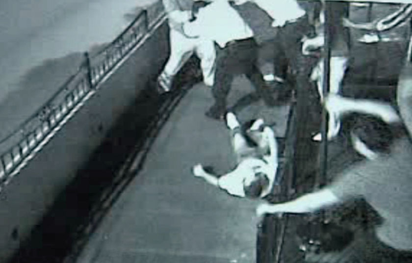 Sportsman's stomp caught on camera - ABC News