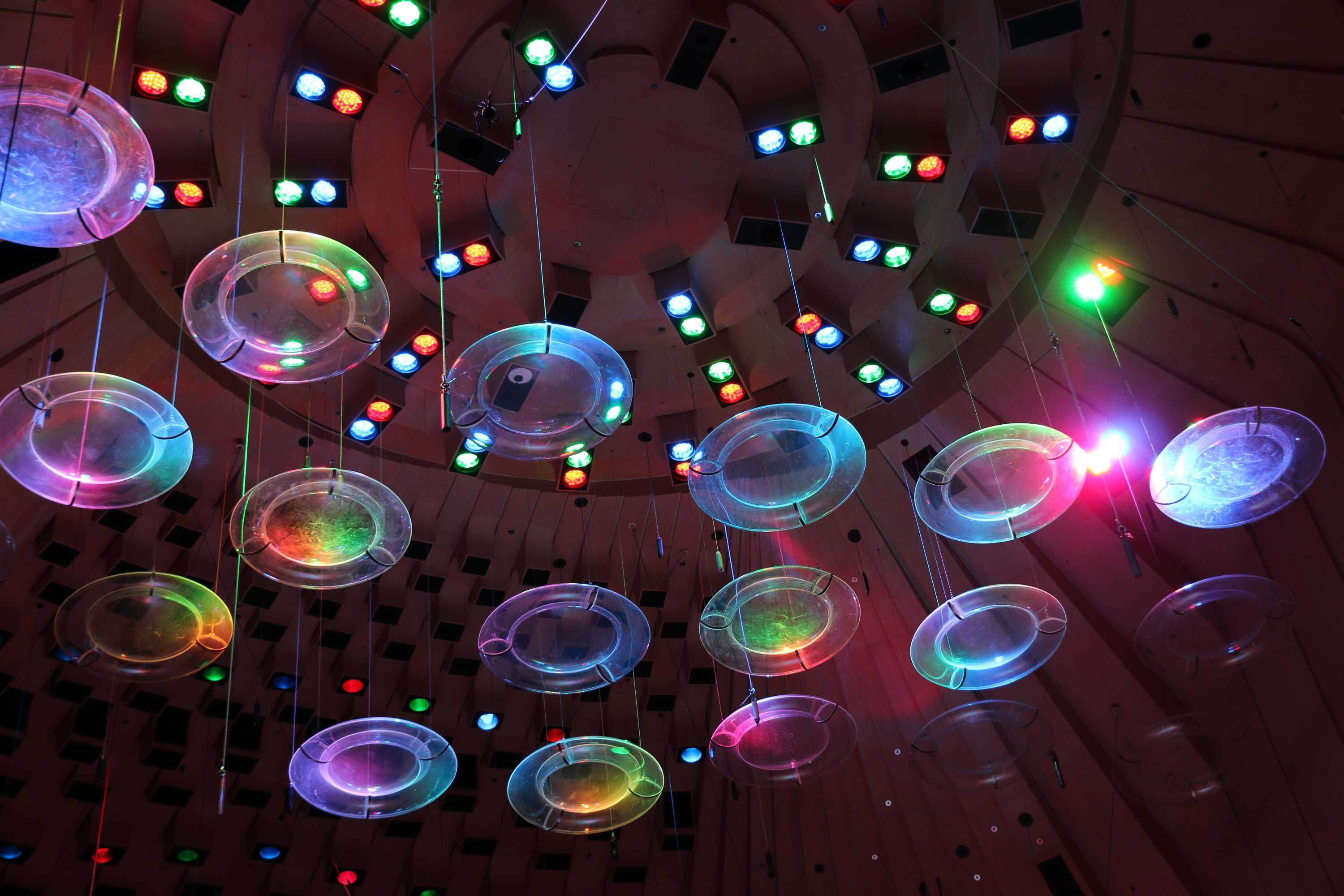 Sydney Opera House lights up Concert Hall with new lamps after first ...