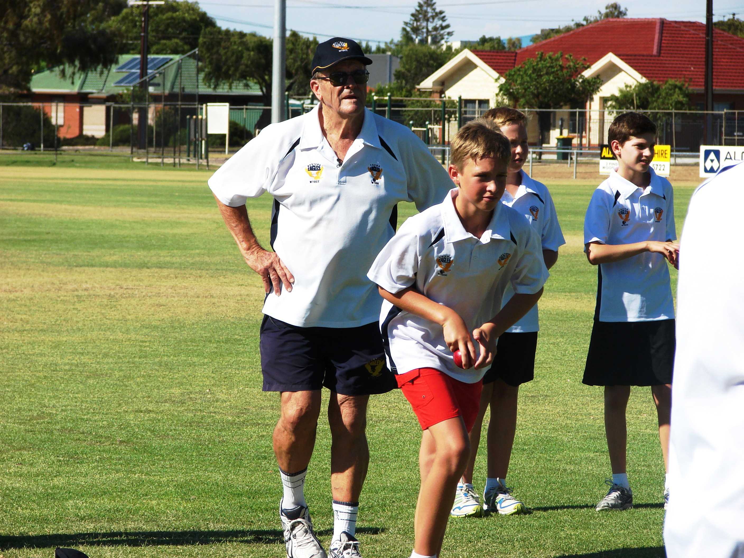 Eric 'Fritz' Freeman shares cricket secrets with young South Australian ...