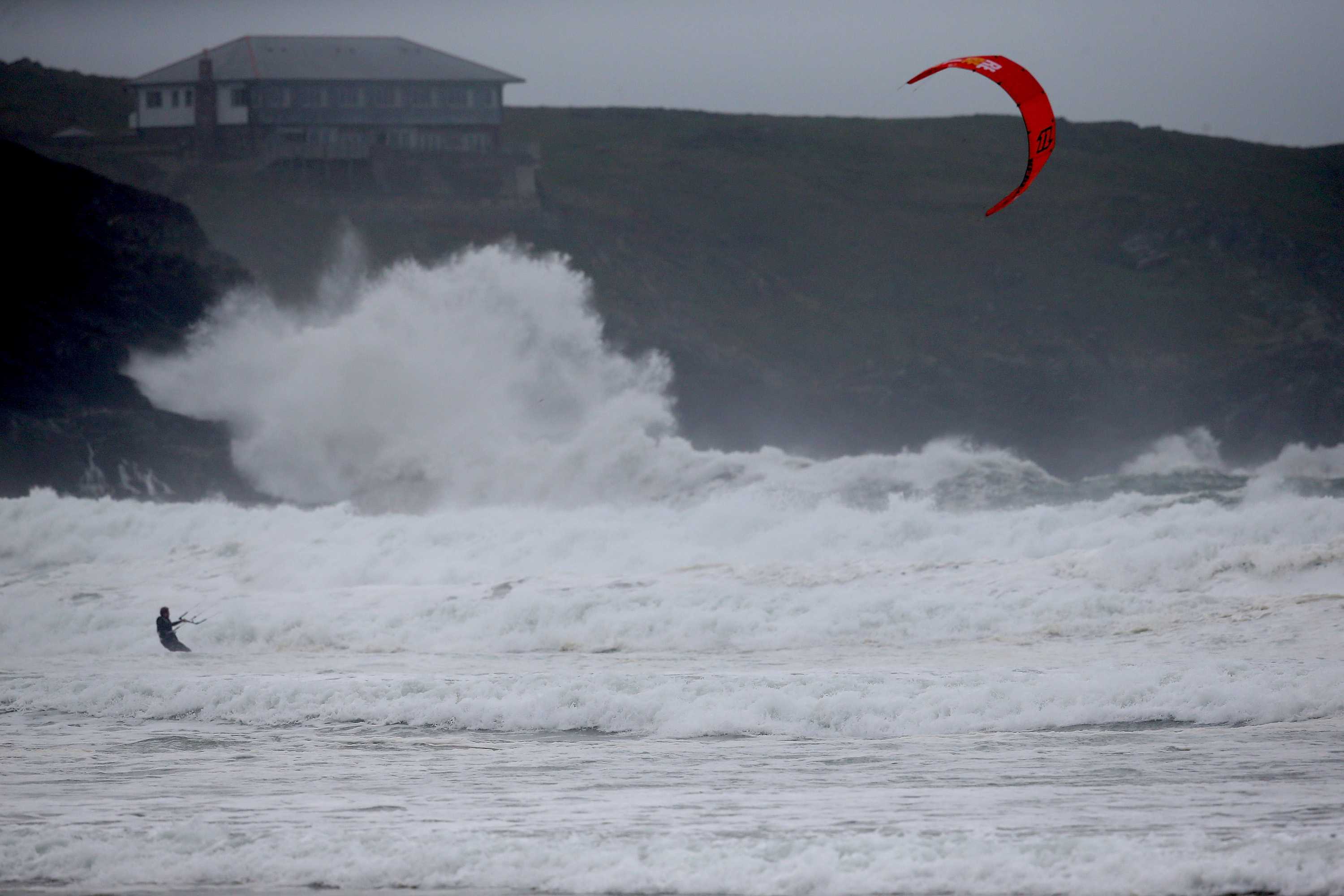 Three dead as hurricane-force St Jude storm batters UK and Netherlands ...