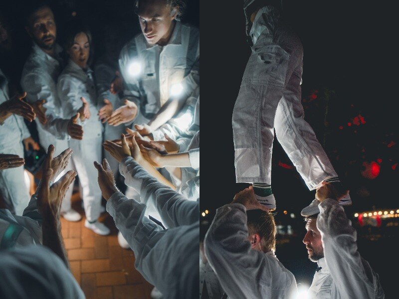 Darwin Festival rehearsals are underway for acrobatics spectacular ...