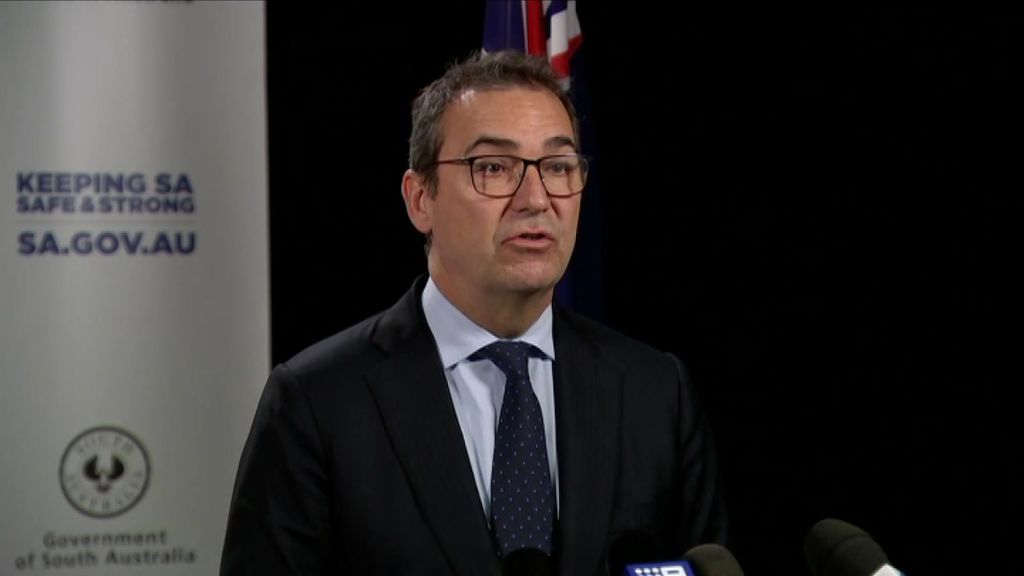 SA Premier Steven Marshall says the new restrictions will be in place ...
