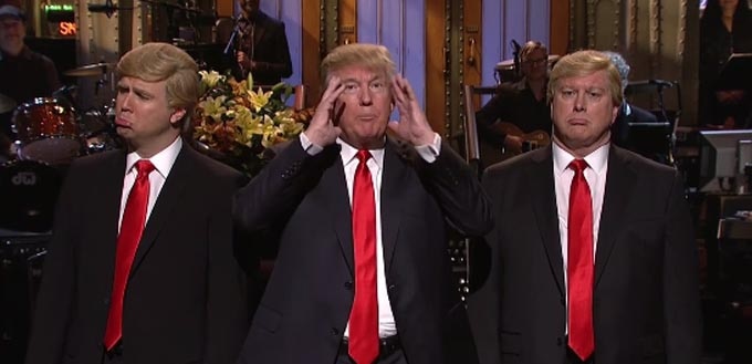 Donald Trump defies protesters, hosts Saturday Night Live; insists he ...