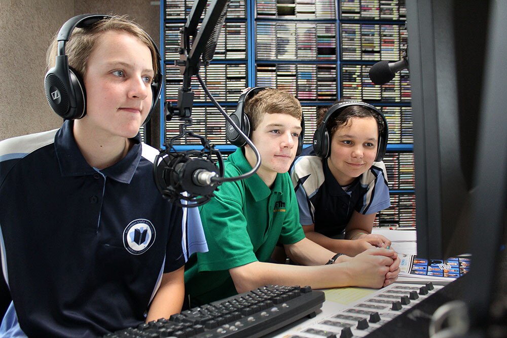 Outback radio station training 12yo students to be the journalists of ...