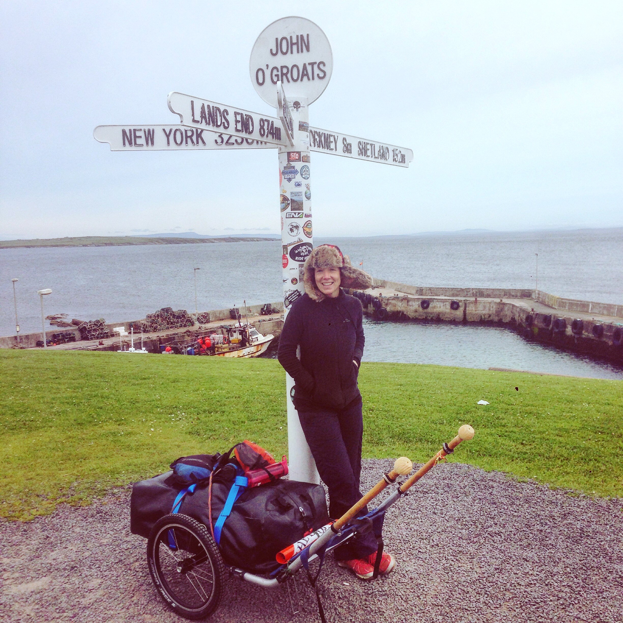 Angela Maxwell went for a walk around the world and returned six years ...