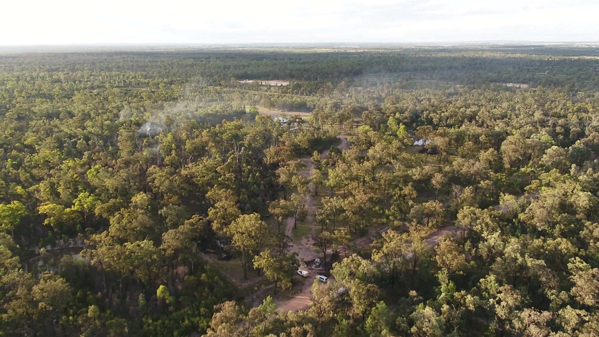 Wieambilla aerial shots - ABC News