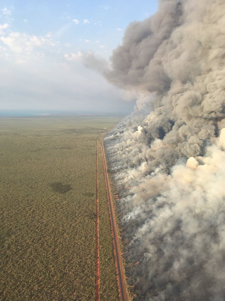 An area larger than Perth torched by out-of-control bushfire in WA ...