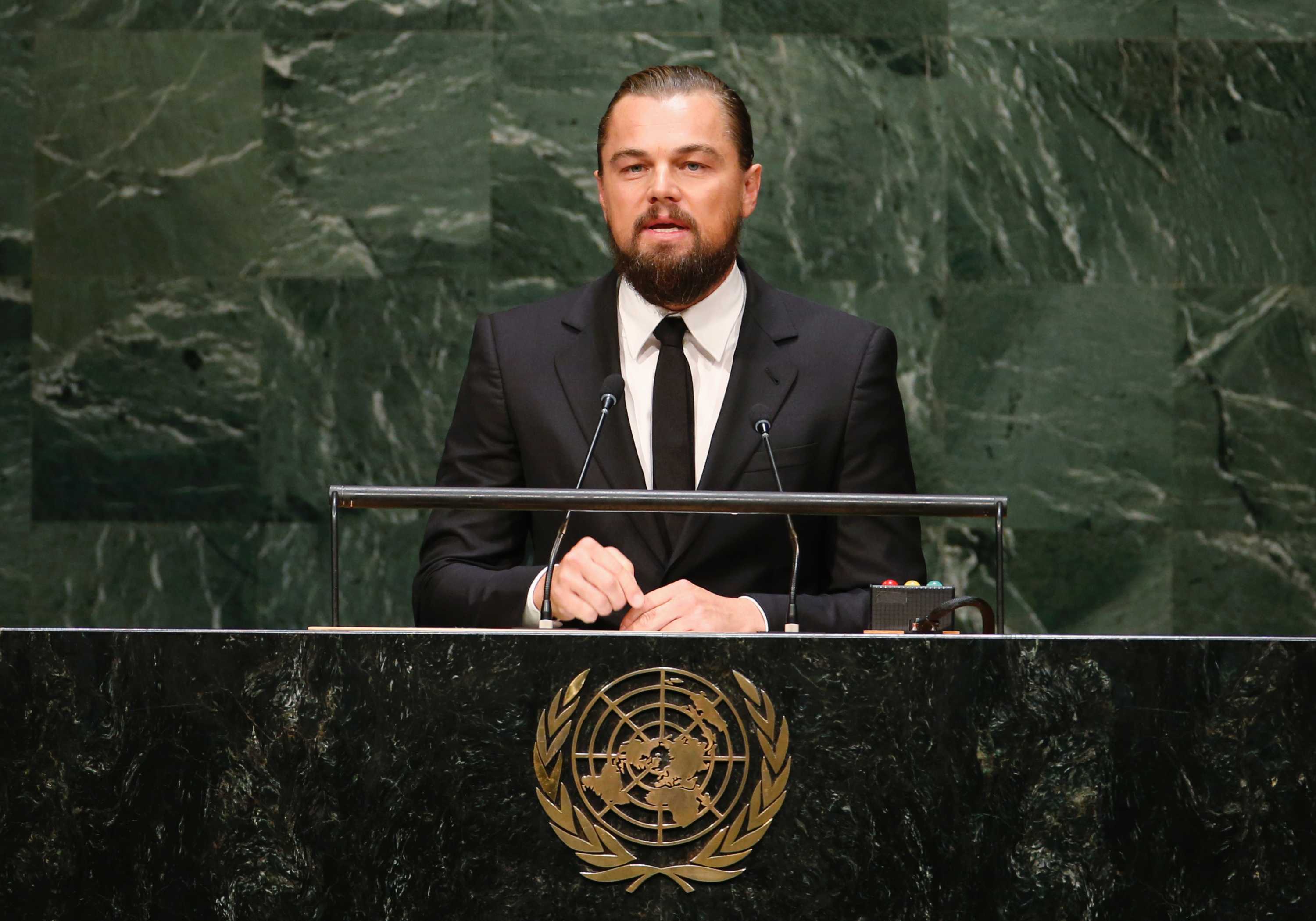 UN climate summit: Leonardo DiCaprio urges world leaders in New York to ...