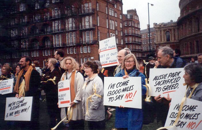 In pictures: Melbourne's Formula One Grand Prix protests in the early ...