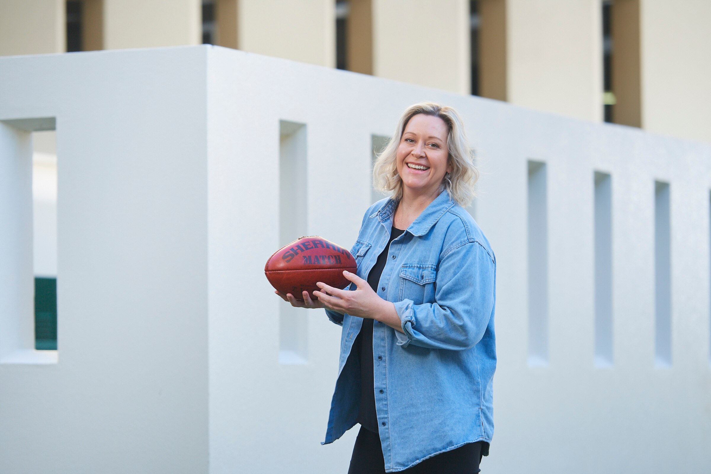 A comedian's debut play inspired by the on-field drama of footy - ABC ...