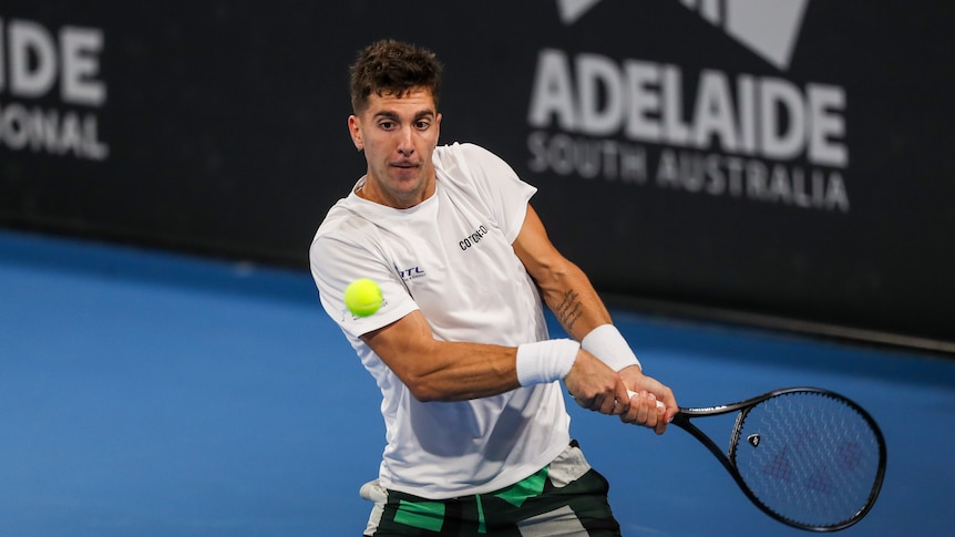 Thanasi Kokkinakis out of Adelaide International in first-round loss ... Thanasi Kokkinakis out of Adelaide International in first-round loss ...