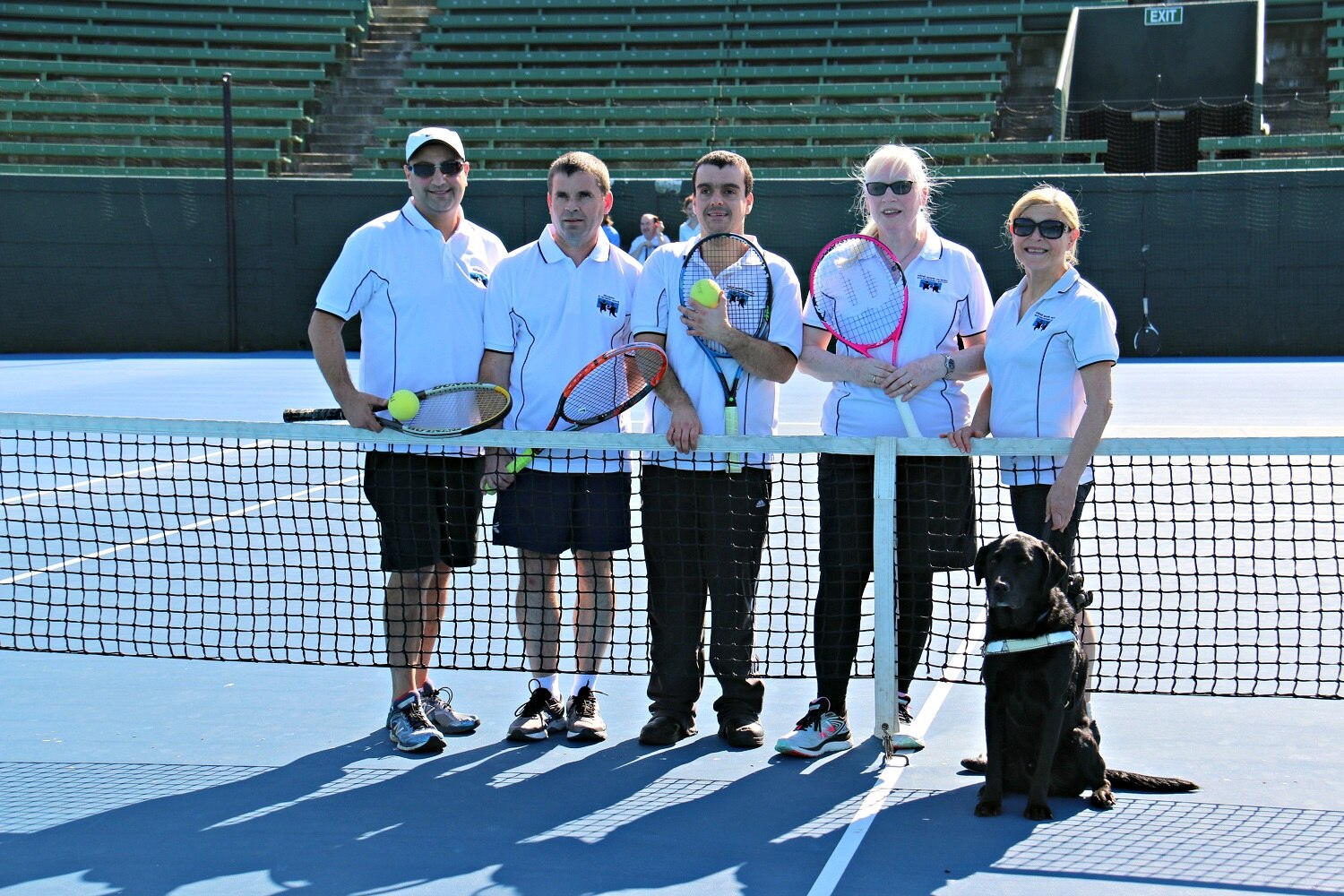 Aussie tennis players prepare to hit big in first international blind ...
