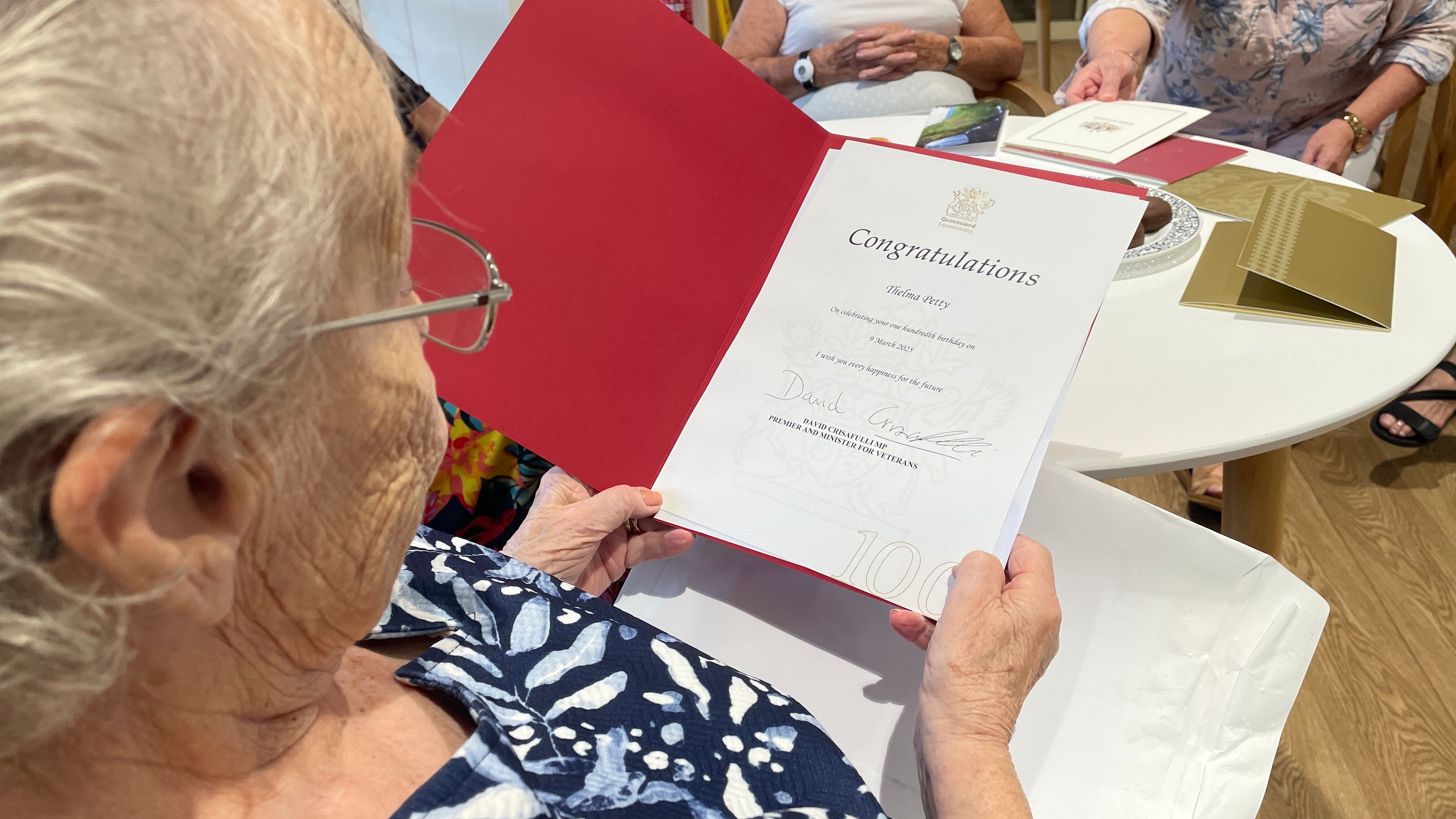 How a stranger helped deliver King's letter to 100-year-old woman - ABC ...