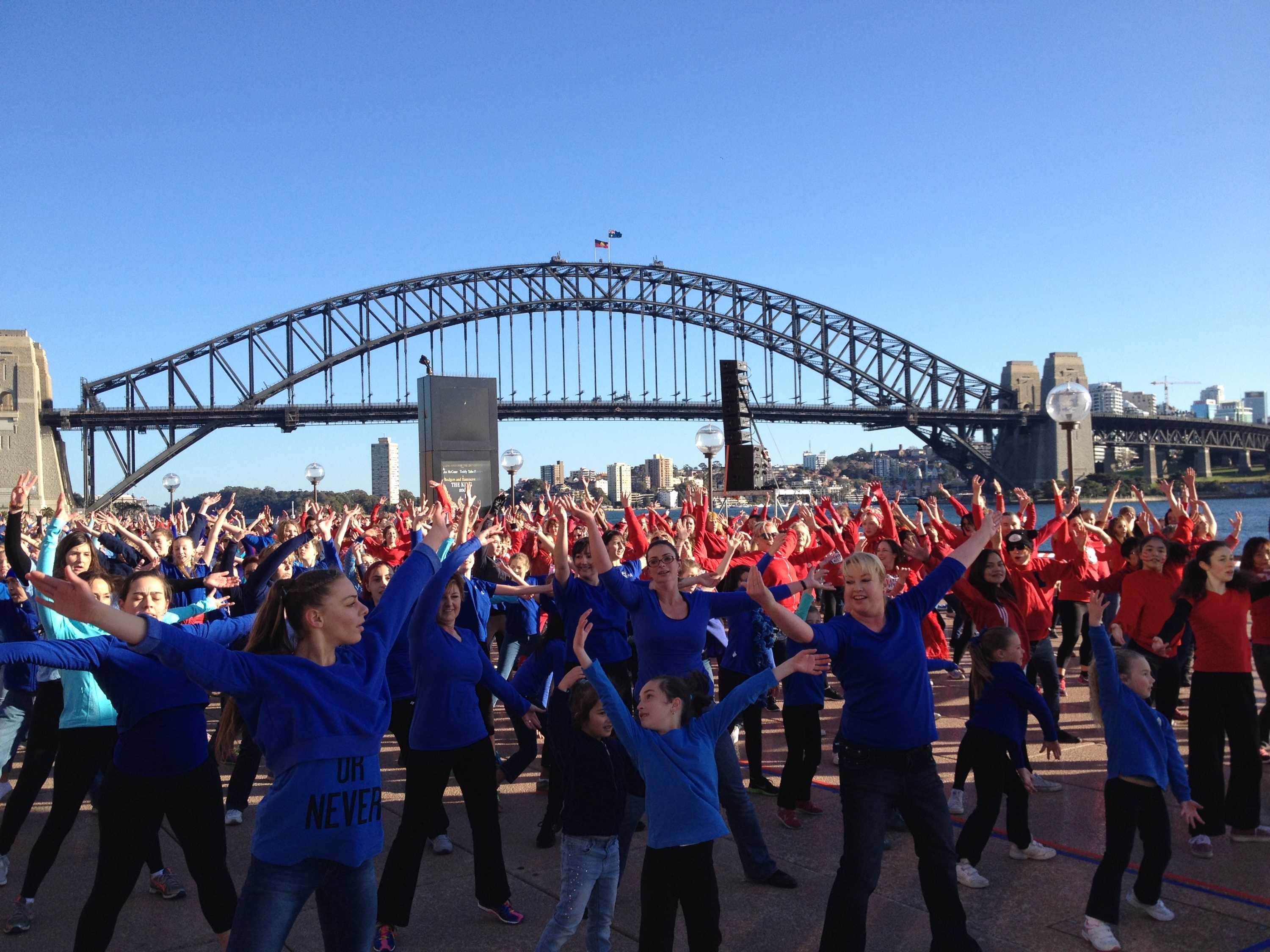 Big Dance: 6,000 people in three cities come together for world's ...
