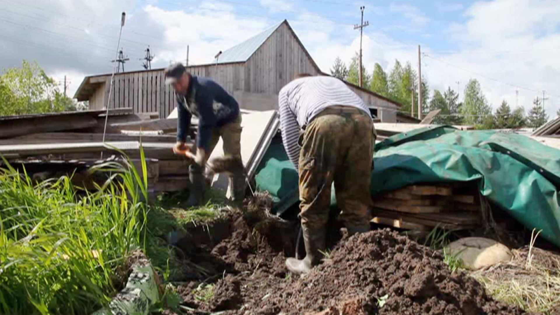(WARNING: Video contains images of human remains.) The likely remains of Australian soldier ...