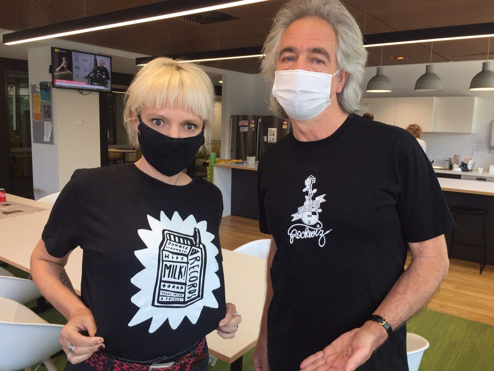 Jacinta and Brian chat with Joan Baez, Peter Garret, Cherie Curry to ...