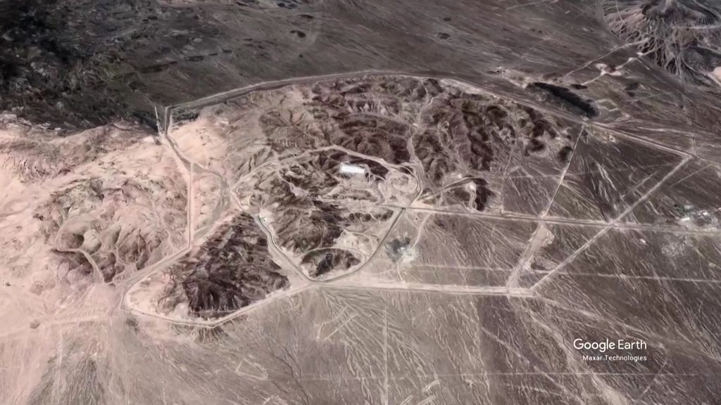 Google Earth images show Iran's Fordow nuclear plant. - ABC News
