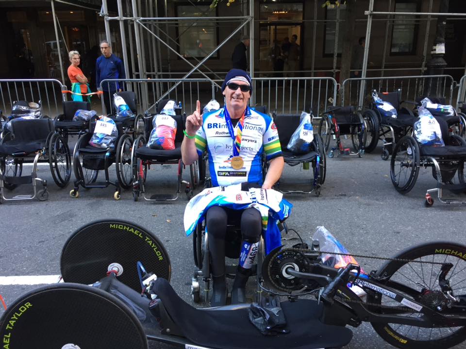 New York Marathon HandCycle event won by Bendigo man - ABC News