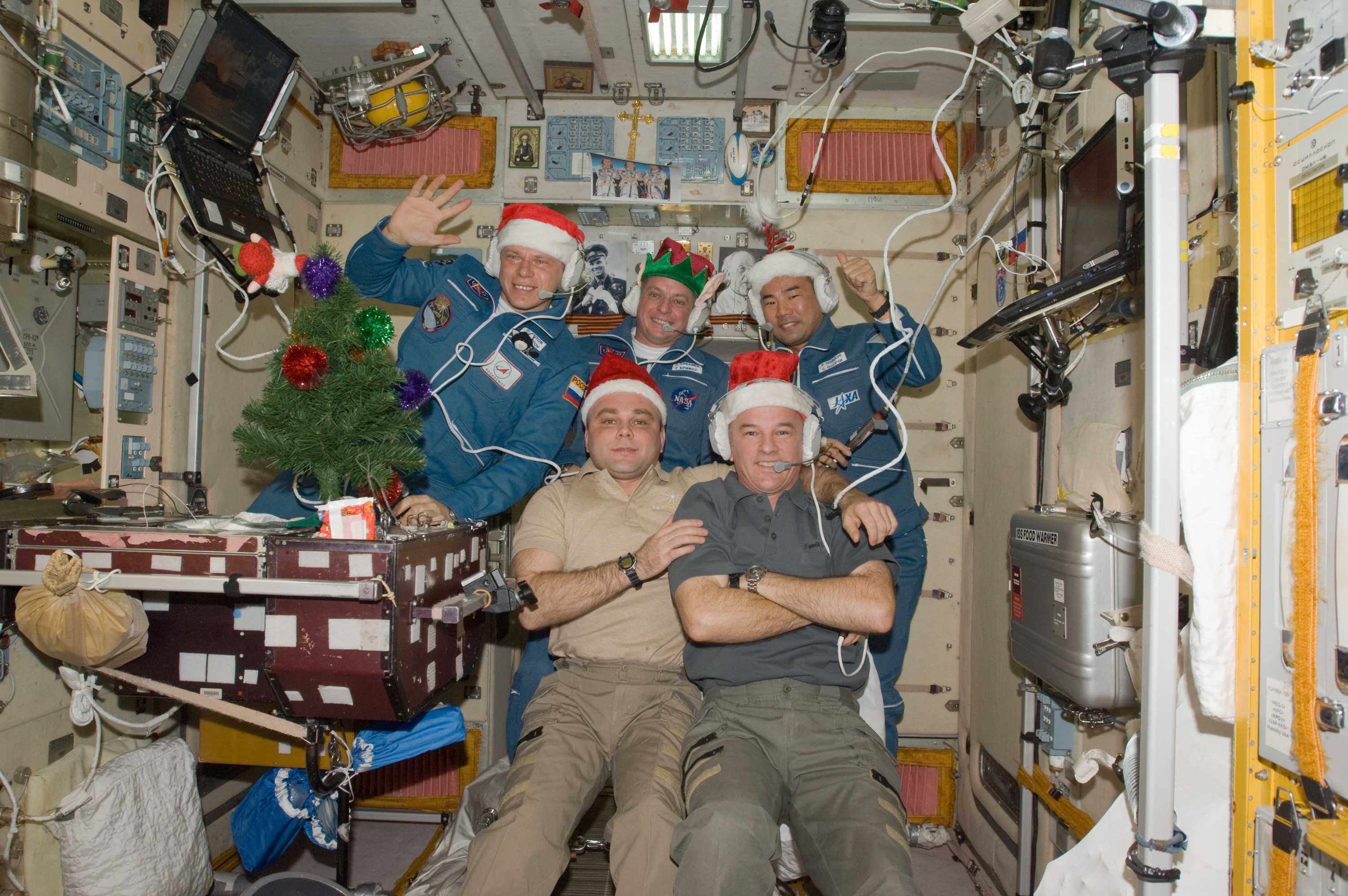 A brief history of humans spending Christmas in space - ABC News