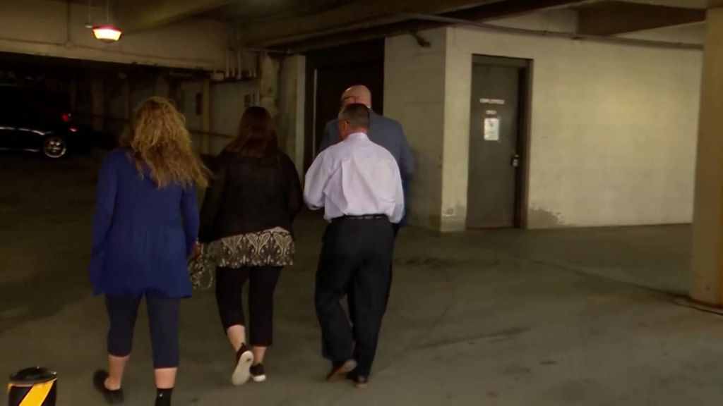 Jack Teixeira's family leave Massachusetts court - ABC News