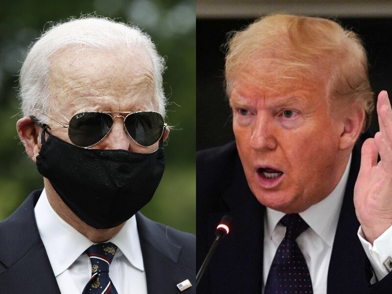 Joe Biden makes first public appearance in two months, wearing mask to ...