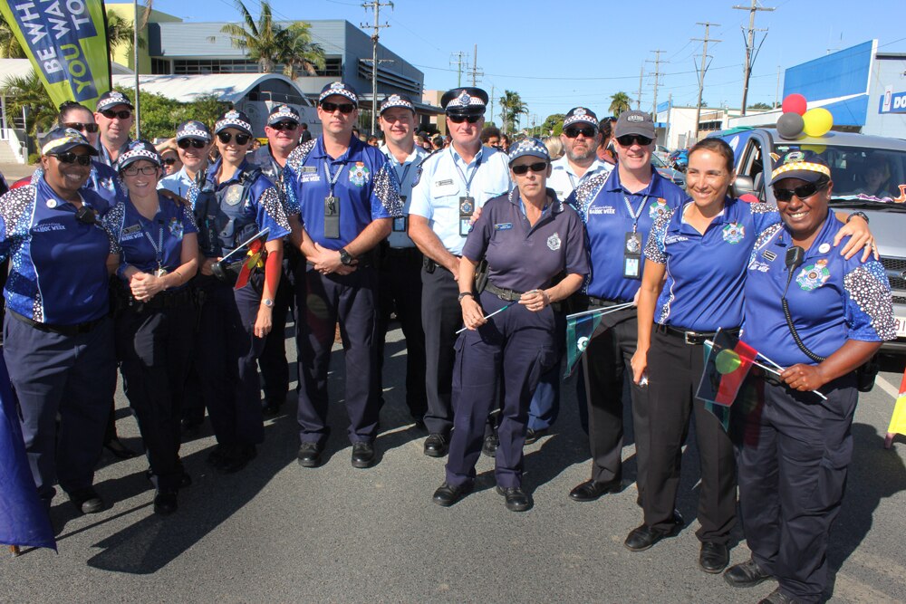 Queensland police wear Indigenous uniforms with pride for NAIDOC Week ...