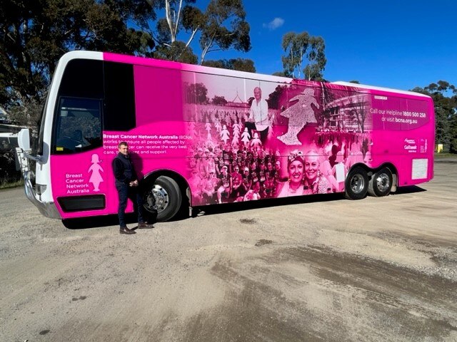 A very pink bus to honour Seymour's Sarah Locke - ABC listen