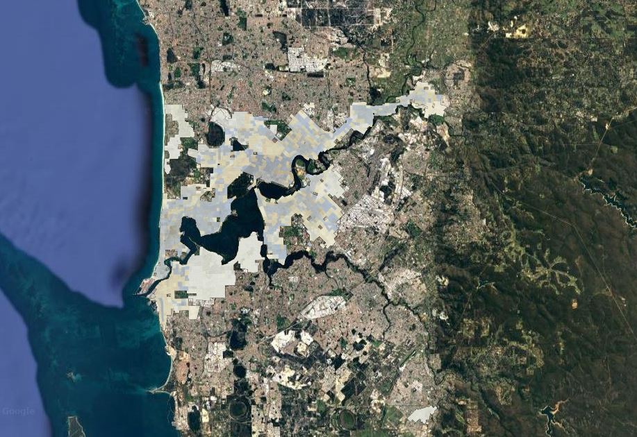 Detailed hand-drawn maps allow Perth residents to see their homes 100 ...