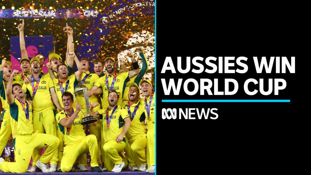 Underdog Australians surge to victory over Indians in World Cup Final ...
